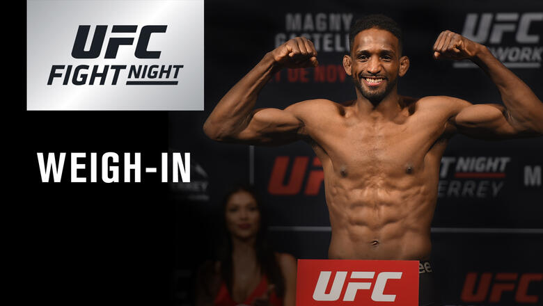 Fight Night Argentina: Official Weigh-In Results | UFC