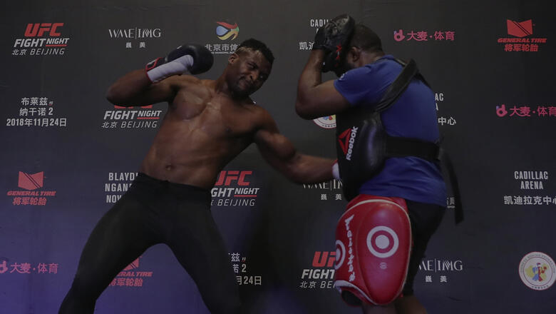 UFC Beijing Open Workout Recap | UFC