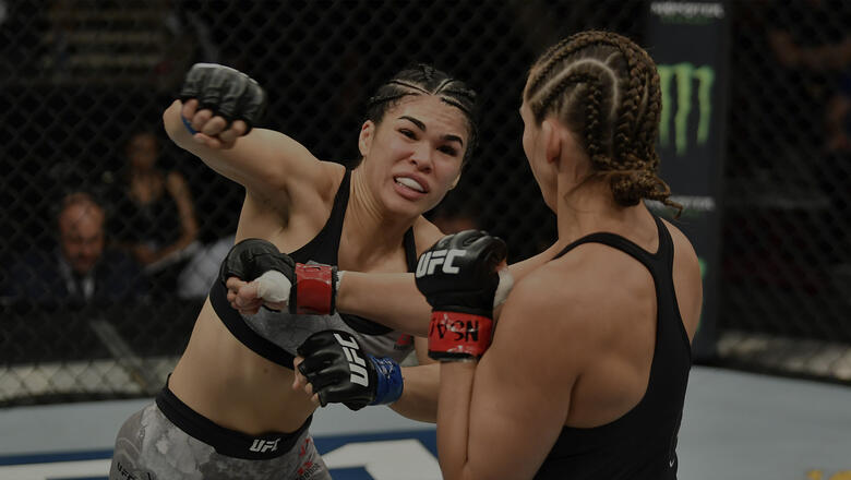 Ostovich Entering Her Happy Place | UFC