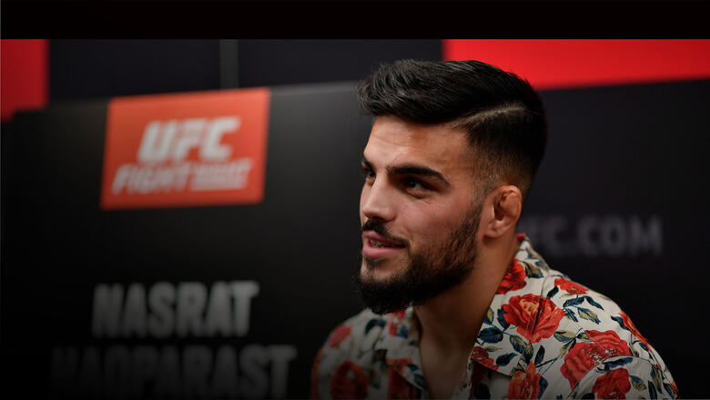 Nasrat Haqparast Ready For War | UFC