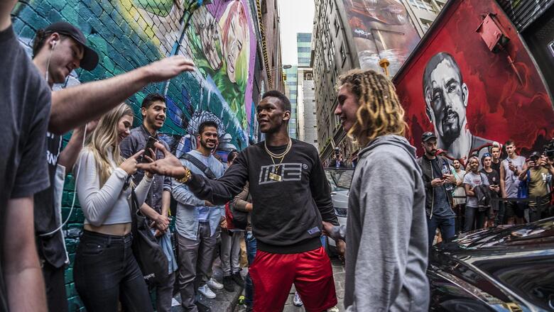 UFC 243 Main Event Murals: Warriors Immortalized | UFC