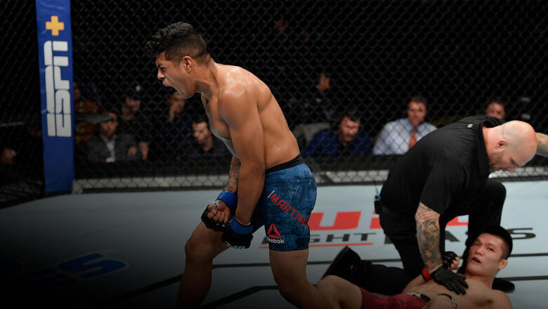 No Fans Remind Jonathan Martinez Of The Old Days | UFC