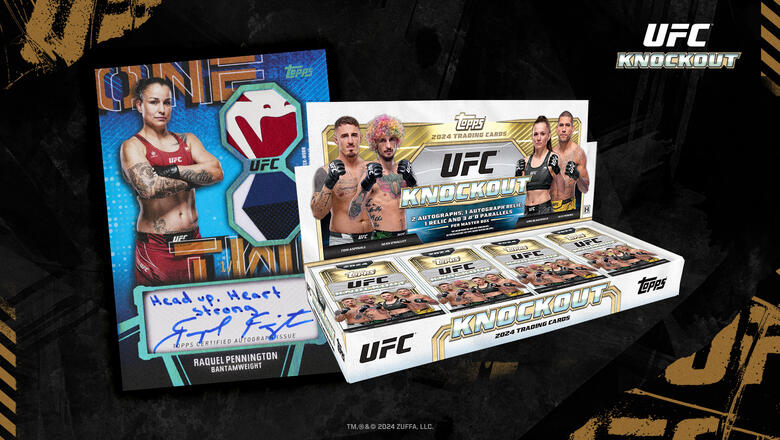 Topps UFC Knockout & Raquel Pennington | Head Up, Heart Strong | UFC