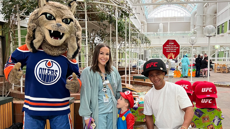 UFC RAISES MORE THAN $107,000 FOR THE EDMONTON OILERS COMMUNITY ...