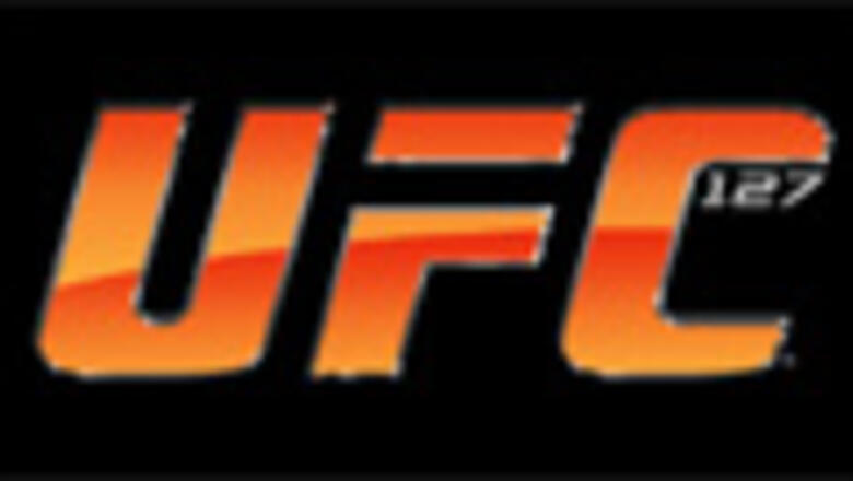 VIP UFC 127 Seats Available | UFC