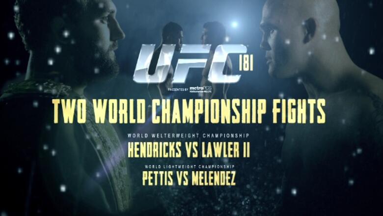 UFC 181: Break It Down Now | UFC