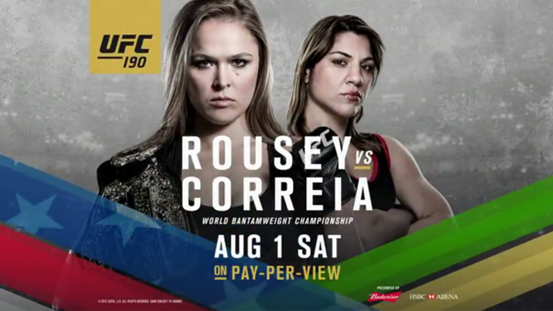 ORIENTAÇÕES AO PÚBLICO - UFC® 190: ROUSEY x CORREIA | UFC