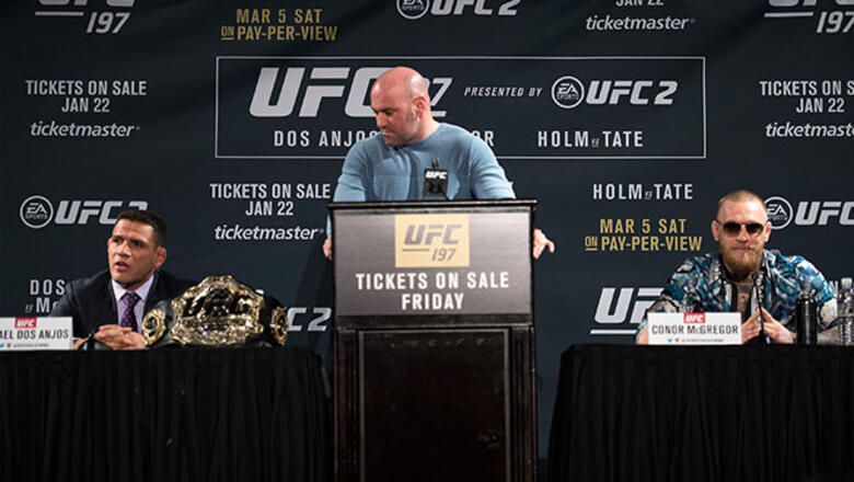 McGregor begins war of words against title rival dos Anjos | UFC