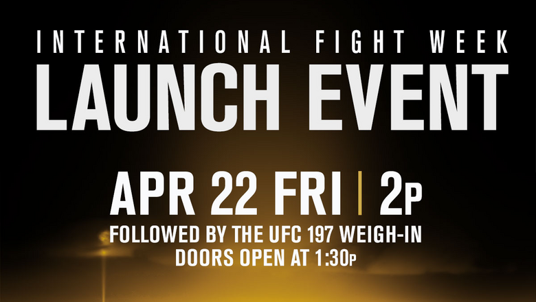 Stars of International Fight Week to Appear at Press Event on Friday | UFC