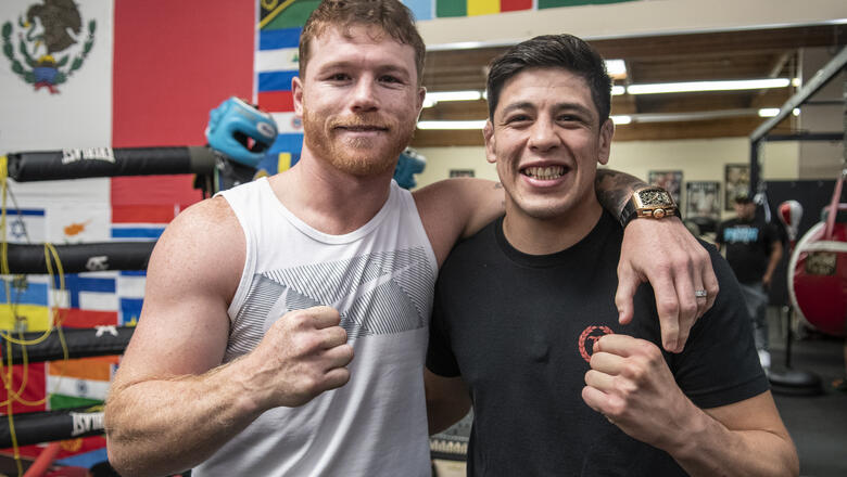 Champions Canelo & Moreno Share Golden Moments | UFC