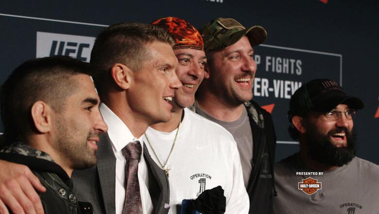 Harley-Davidson delivers special gift to Stephen Thompson | UFC