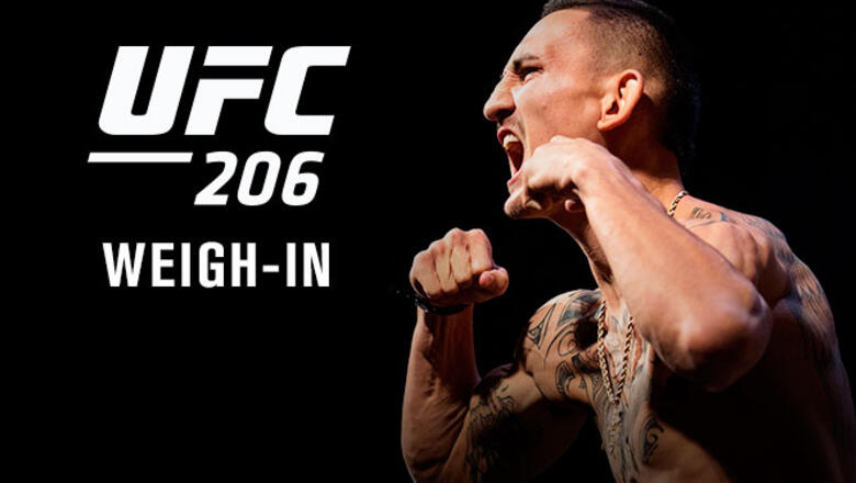 UFC 206: Holloway vs Pettis weigh in results | UFC