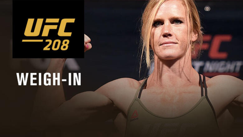 UFC 208: Weigh-in results | UFC