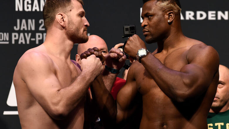 UFC 220: Miocic vs Ngannou - Final Results | UFC UFC 220: Miocic vs Ngannou - Final Results | UFC