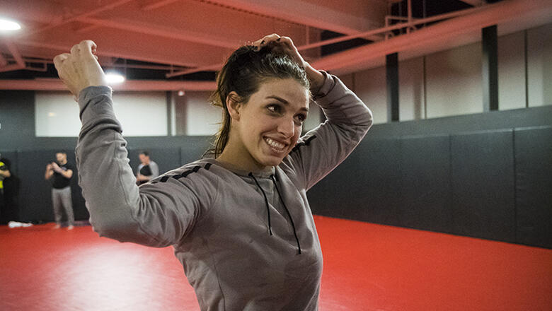 Photo Gallery: MacKenzie Dern at UFC Performance Institure | UFC