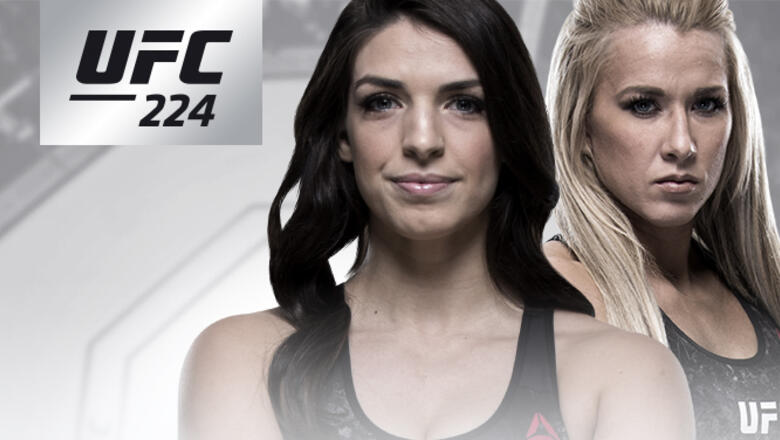 Mackenzie Dern encara Amanda Cooper no UFC 224, no Rio de Janeiro | UFC
