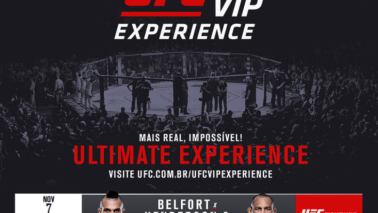 VIP Experience, pacotes e preços | UFC