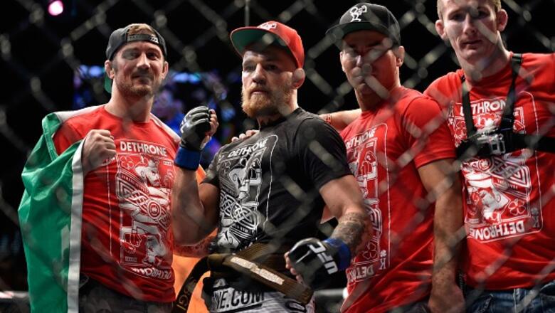 Giant Poster of Irish Superstar in Dublin | UFC