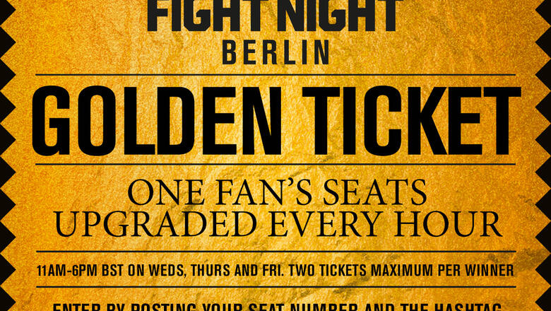 Win A Golden Ticket To UFC Berlin | UFC