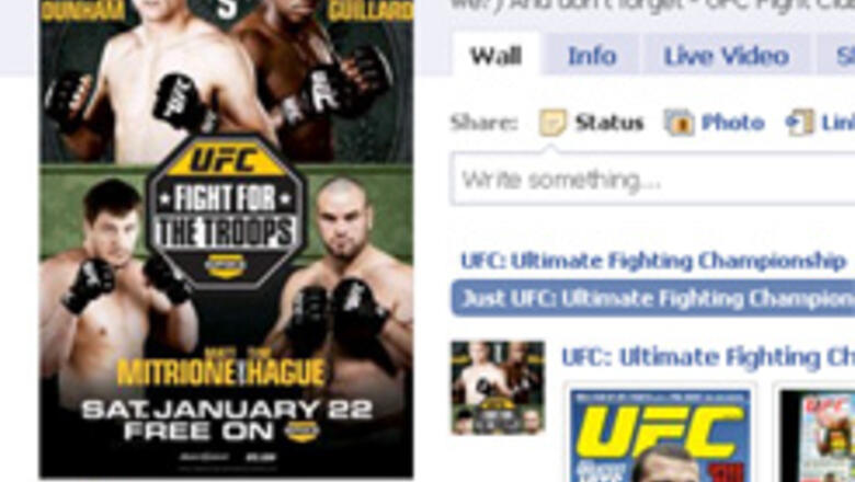 See Live Prelims on Facebook Sat. | UFC