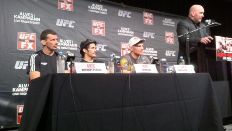 UFC on FX 試合後記者会見、抜粋 | UFC