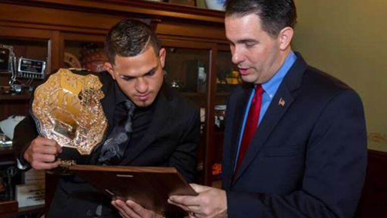 Pettis Honored by Wisconsin Governor | UFC