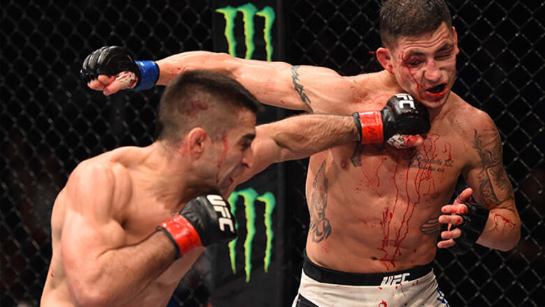 Lamas Is Sanchez's Worst Nightmare in Monterrey, Wins by UD | UFC
