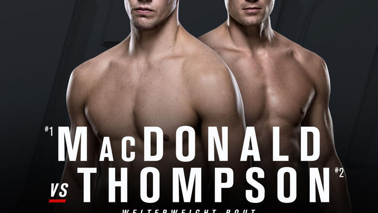 UFC Debuts in Ottawa with MacDonald-Thompson | UFC