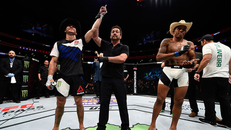 Fight Night Cowboy vs Cowboy final results | UFC