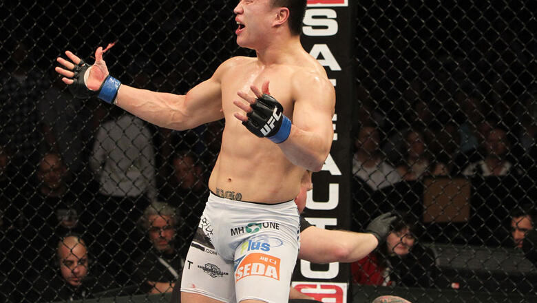 Dongi Yang - "The Ox" Fights to Finish | UFC