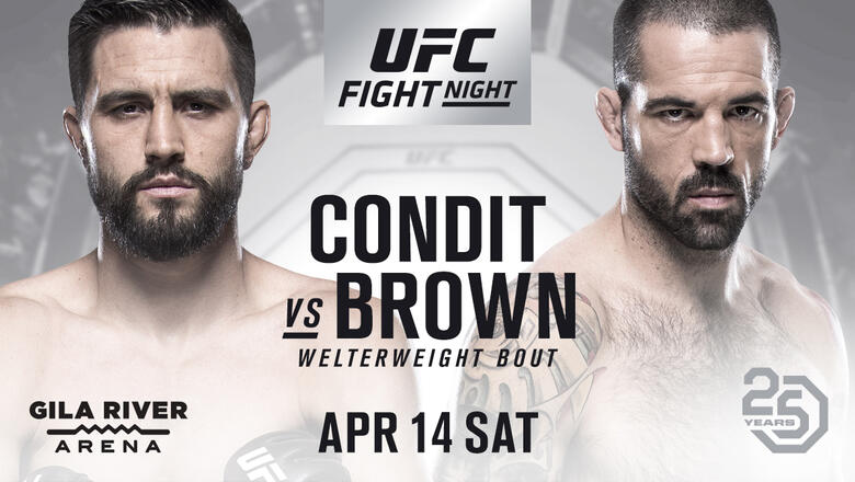 Condit-Brown heads to Glendale in April | UFC