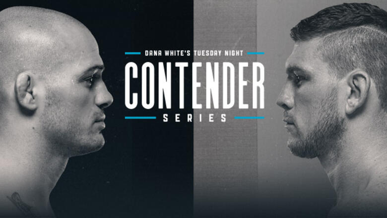 First look at Dana White's Tuesday Night Contender Series on FIGHT PASS ...