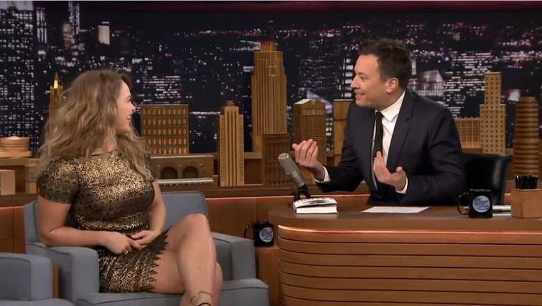 Ronda Rousey con Jimmy Fallon | UFC