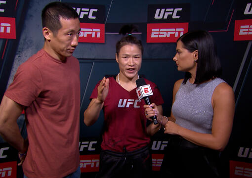 Tainara Lisboa Post-Fight Interview | UFC Fight Night: Rozenstruik vs ...