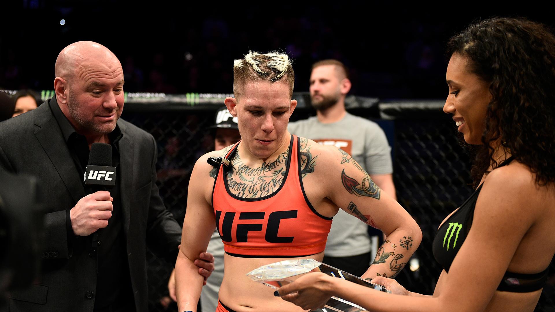 #TUFFinale: Macy Chiasson Octagon Interview | UFC