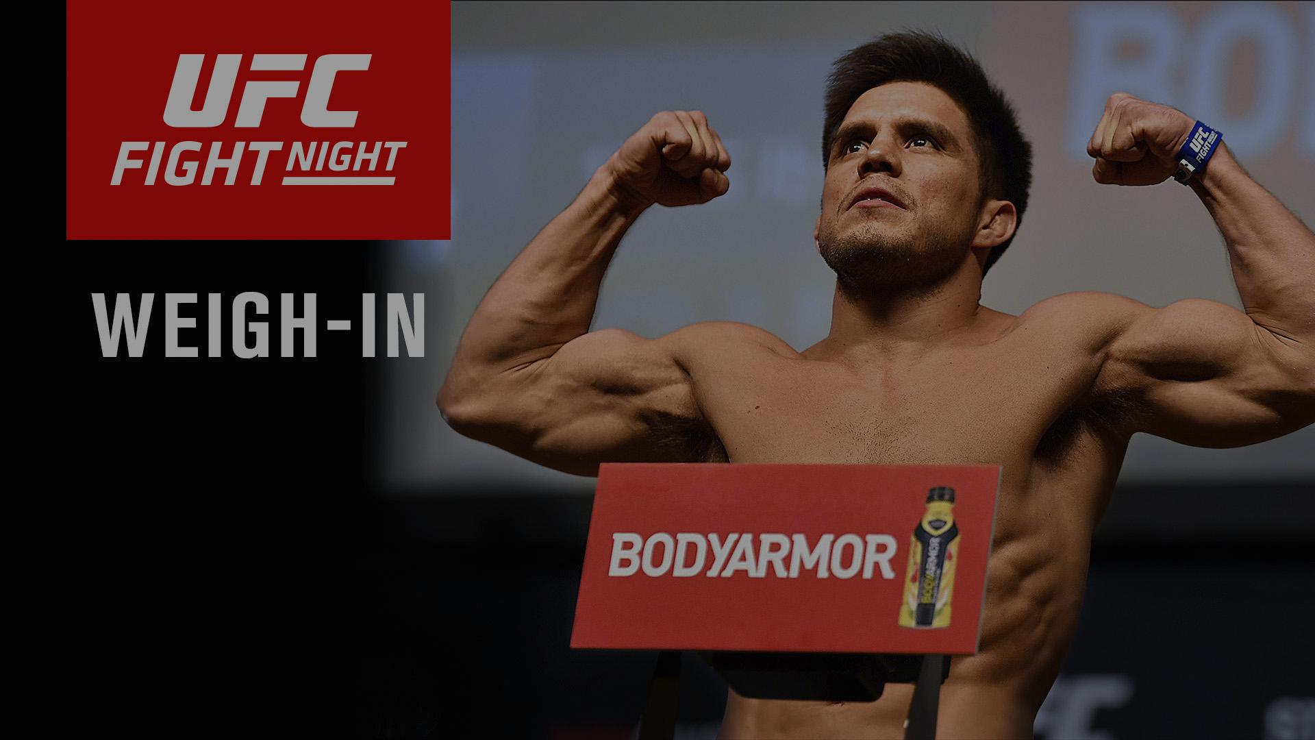 UFC Brooklyn Weigh-in | UFC