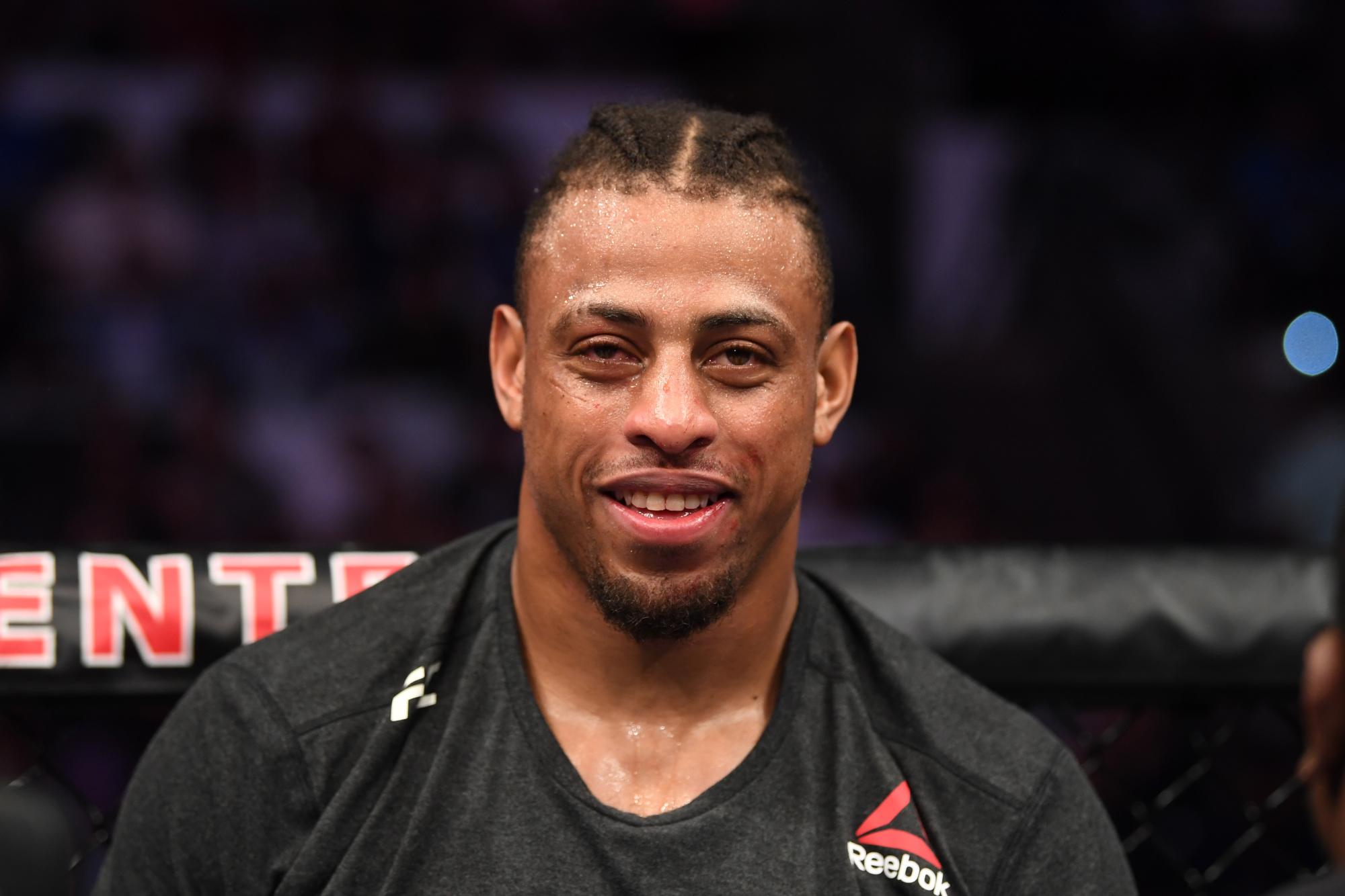 UFC San Antonio: Greg Hardy Backstage Interview | UFC