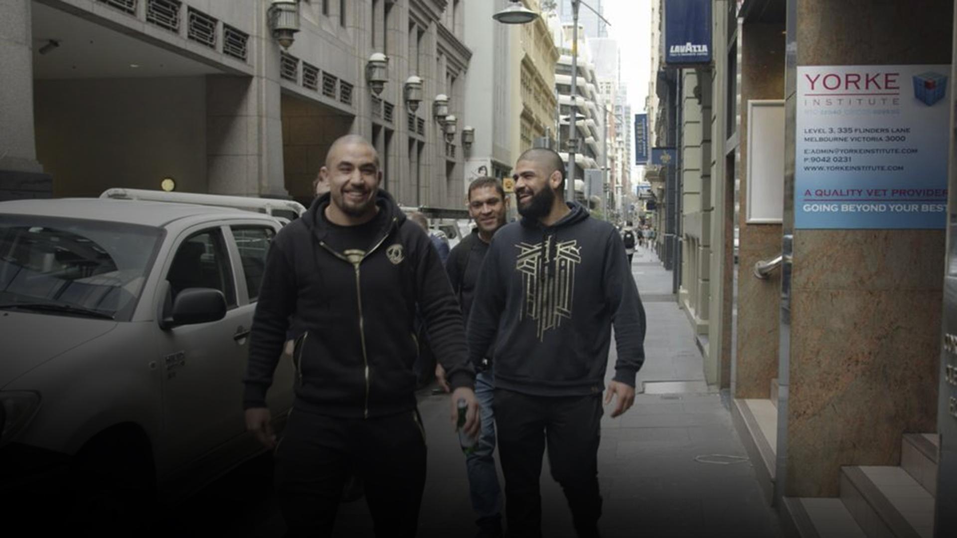 Robert Whittaker Visits Barcade in Melbourne | UFC