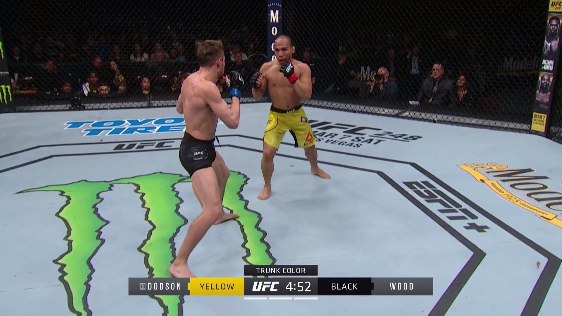 Dodson TKOs Wood | UFC
