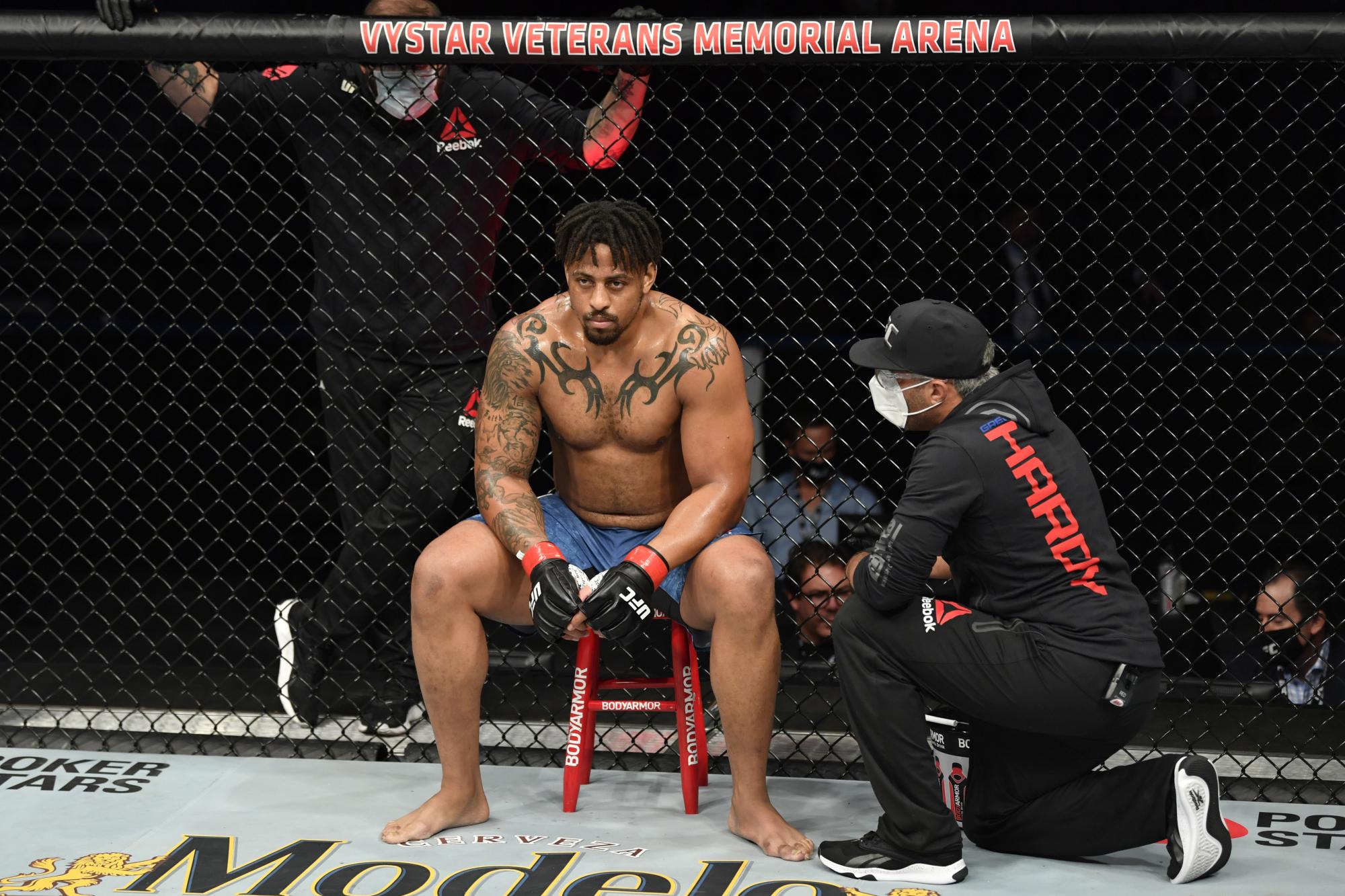 UFC 249: Greg Hardy Octagon Interview | UFC