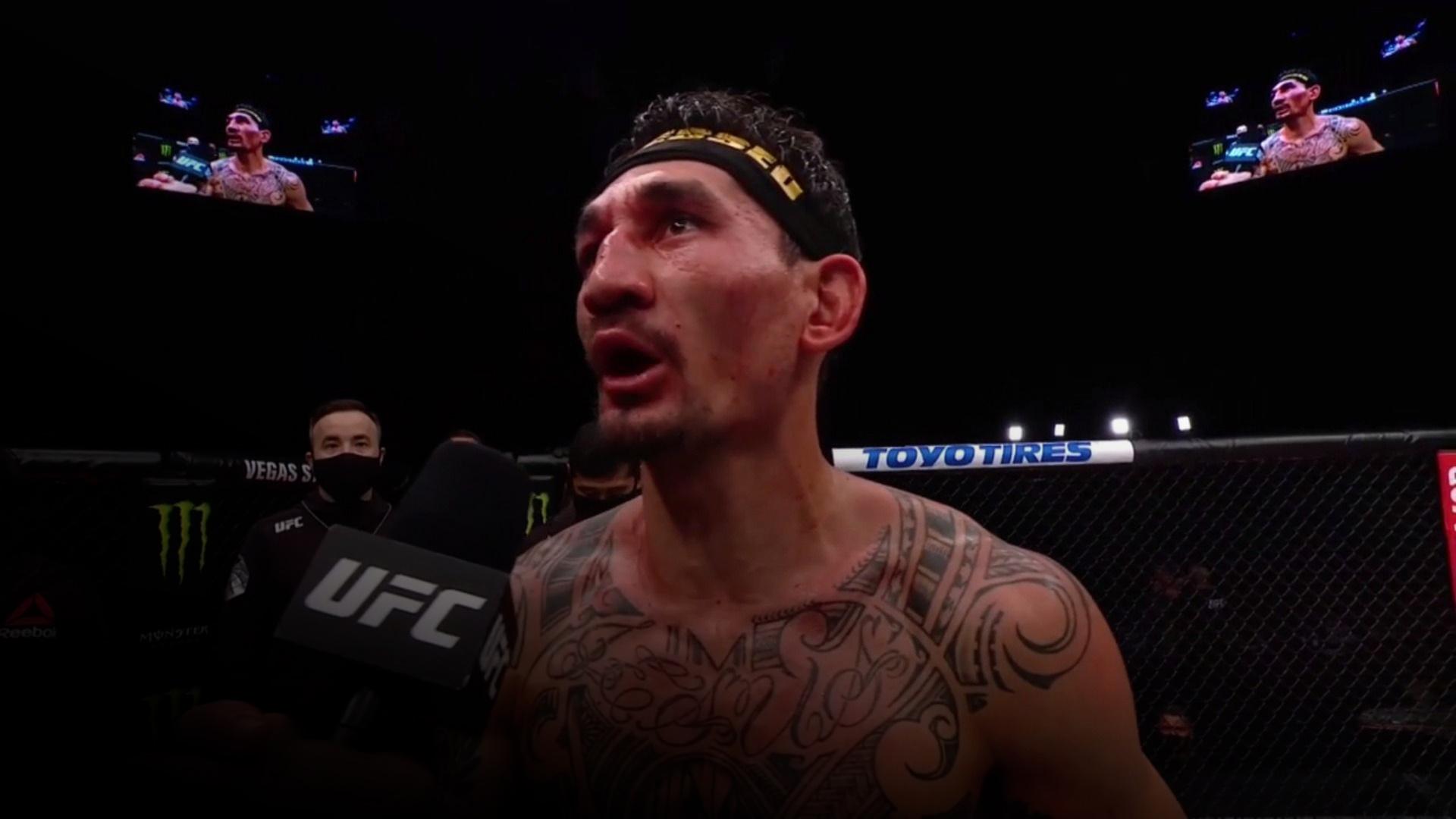 UFC Fight Island 7: Max Holloway Octagon Interview | UFC