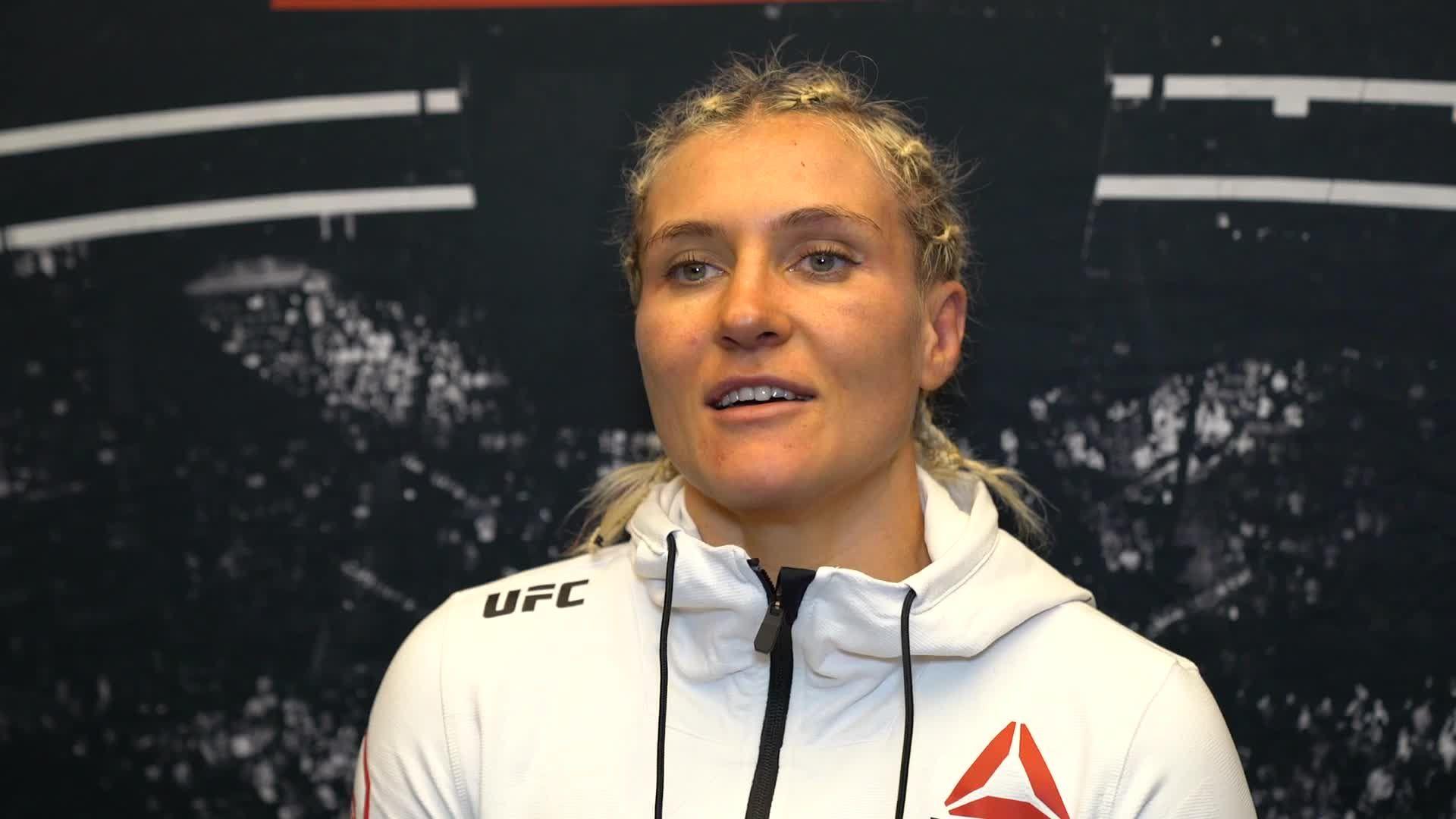 Yana Kunitskaya Post-Fight Interview | UFC Fight Night: Blaydes vs ...