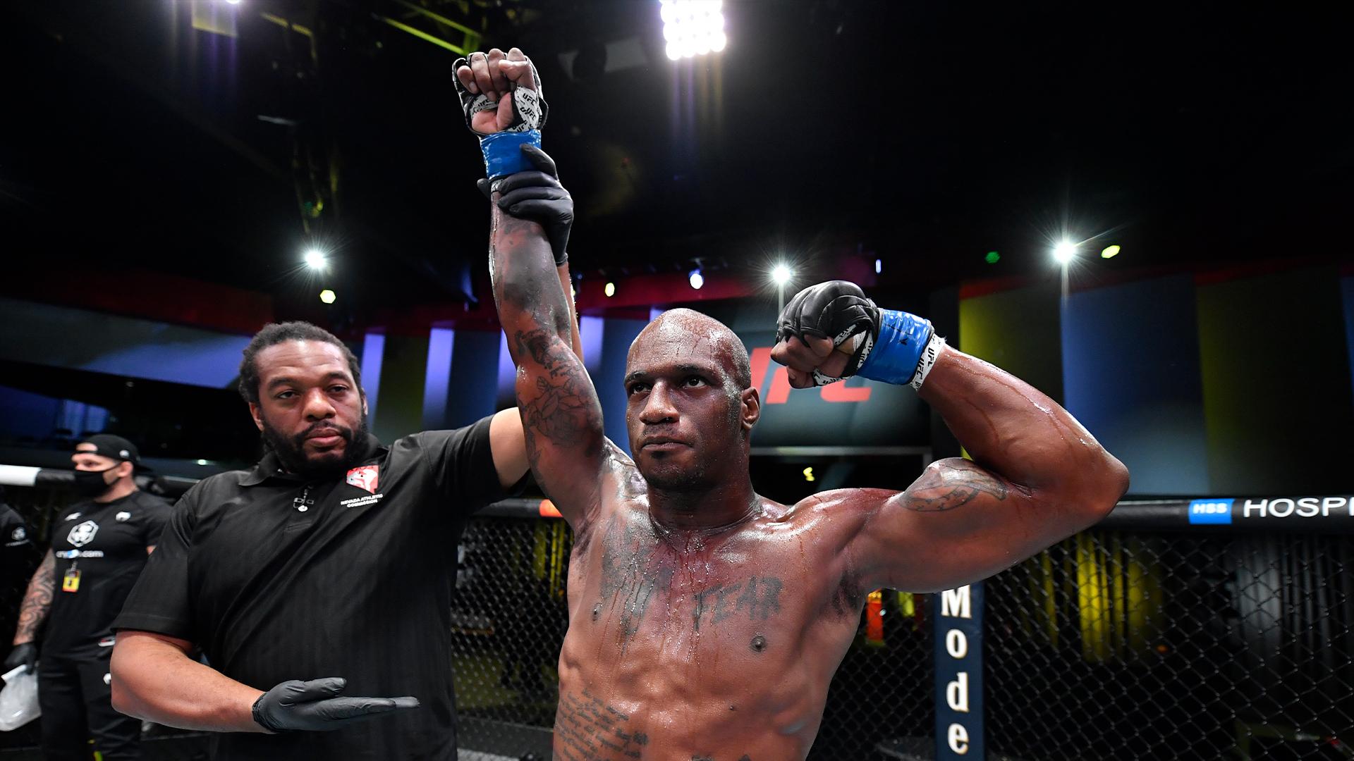 Jared Gooden Octagon Interview | UFC Fight Night: Hall vs Strickland | UFC