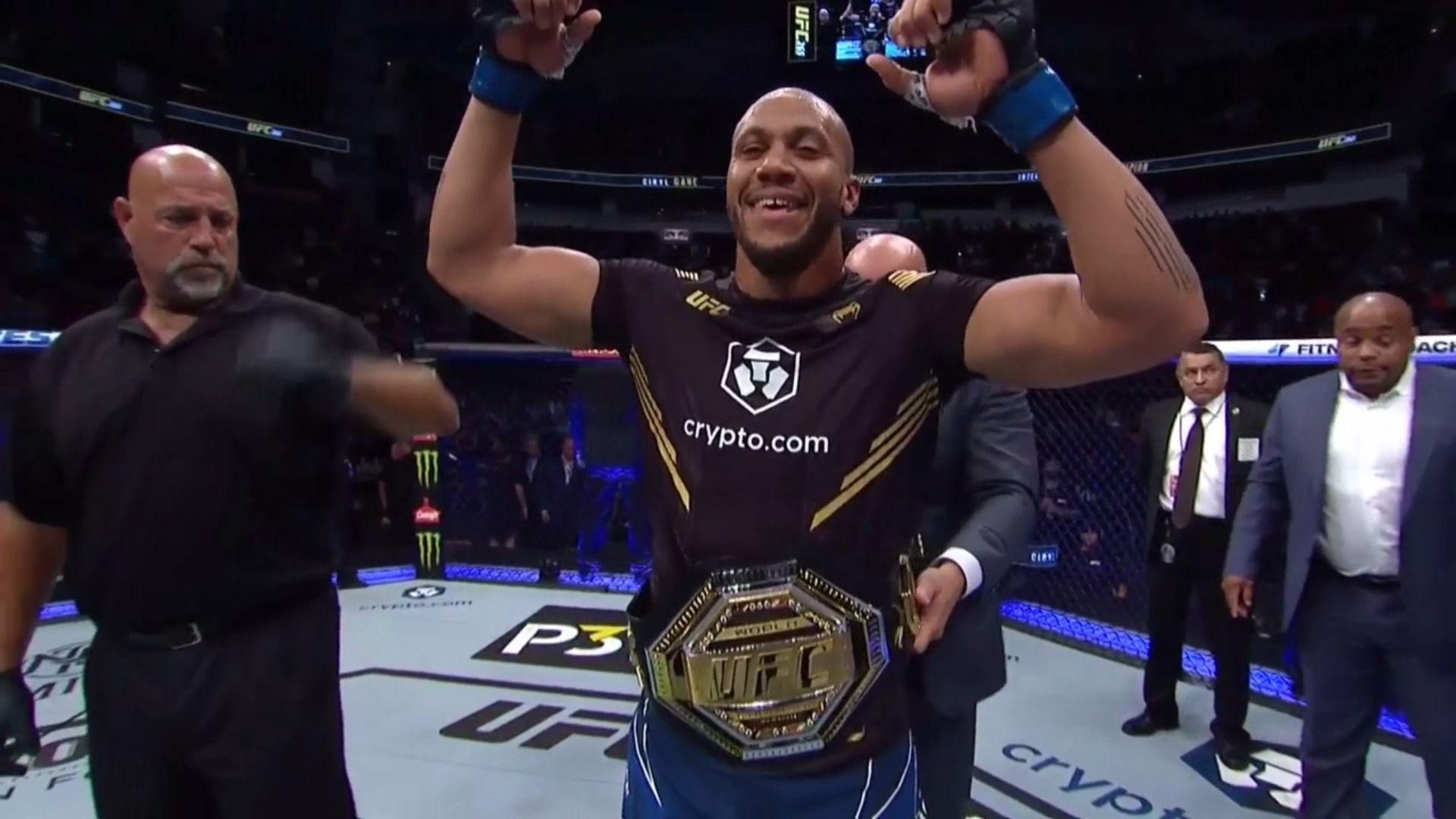 Ciryl Gane Octagon Interview | UFC 265: Lewis vs Gane | UFC