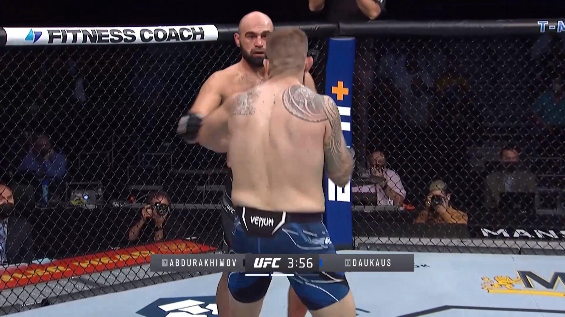 Highlight: Chris Daukaus Scores Huge KO Win | UFC 266 | UFC