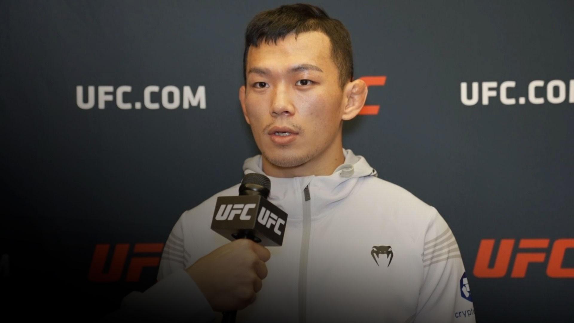 Da-un Jung Post-Fight Interview | UFC Fight Night: Holloway vs ...