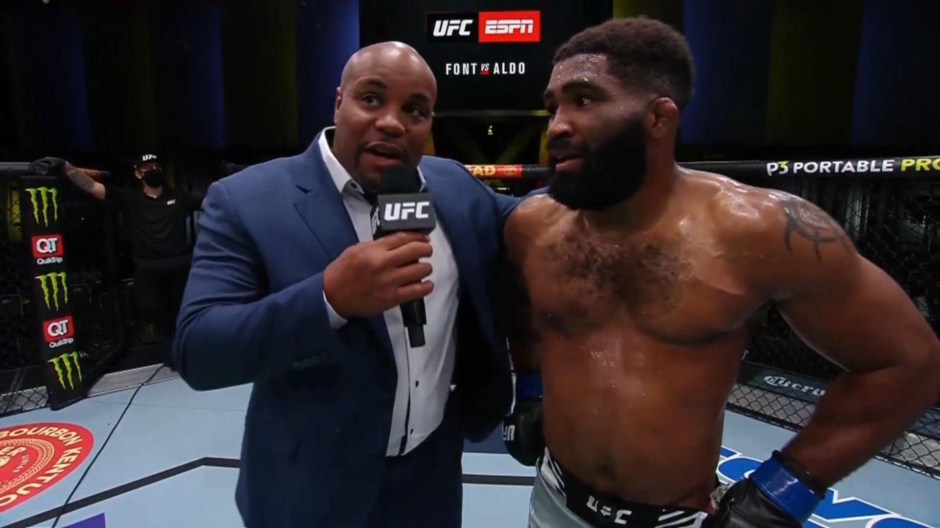 Chris Curtis Octagon Interview | UFC Fight Night: Font vs Aldo | UFC