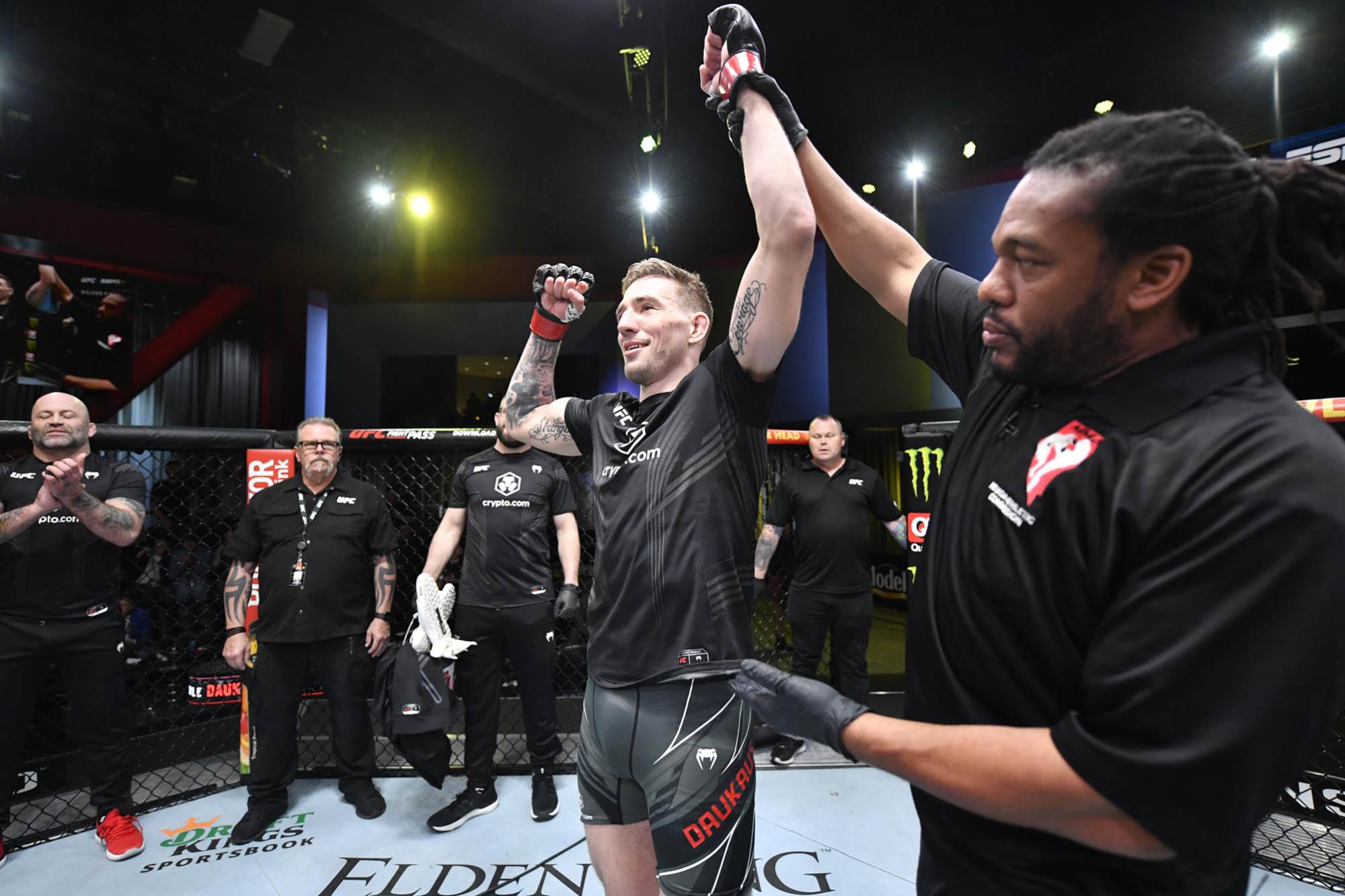 Kyle Daukaus Octagon Interview | UFC Fight Night: Walker vs Hill | UFC