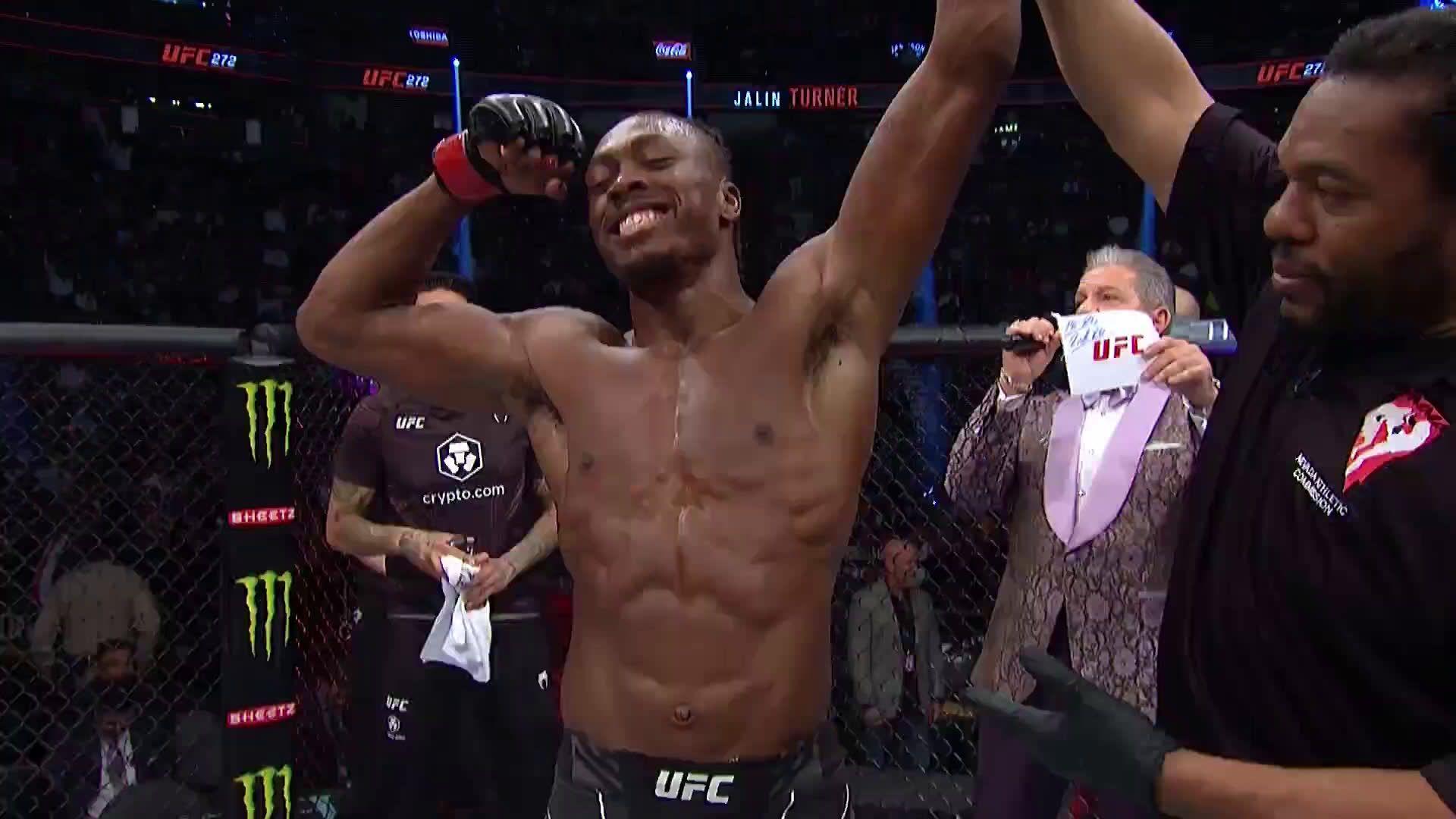 Jalin Turner Octagon Interview | UFC 272 | UFC