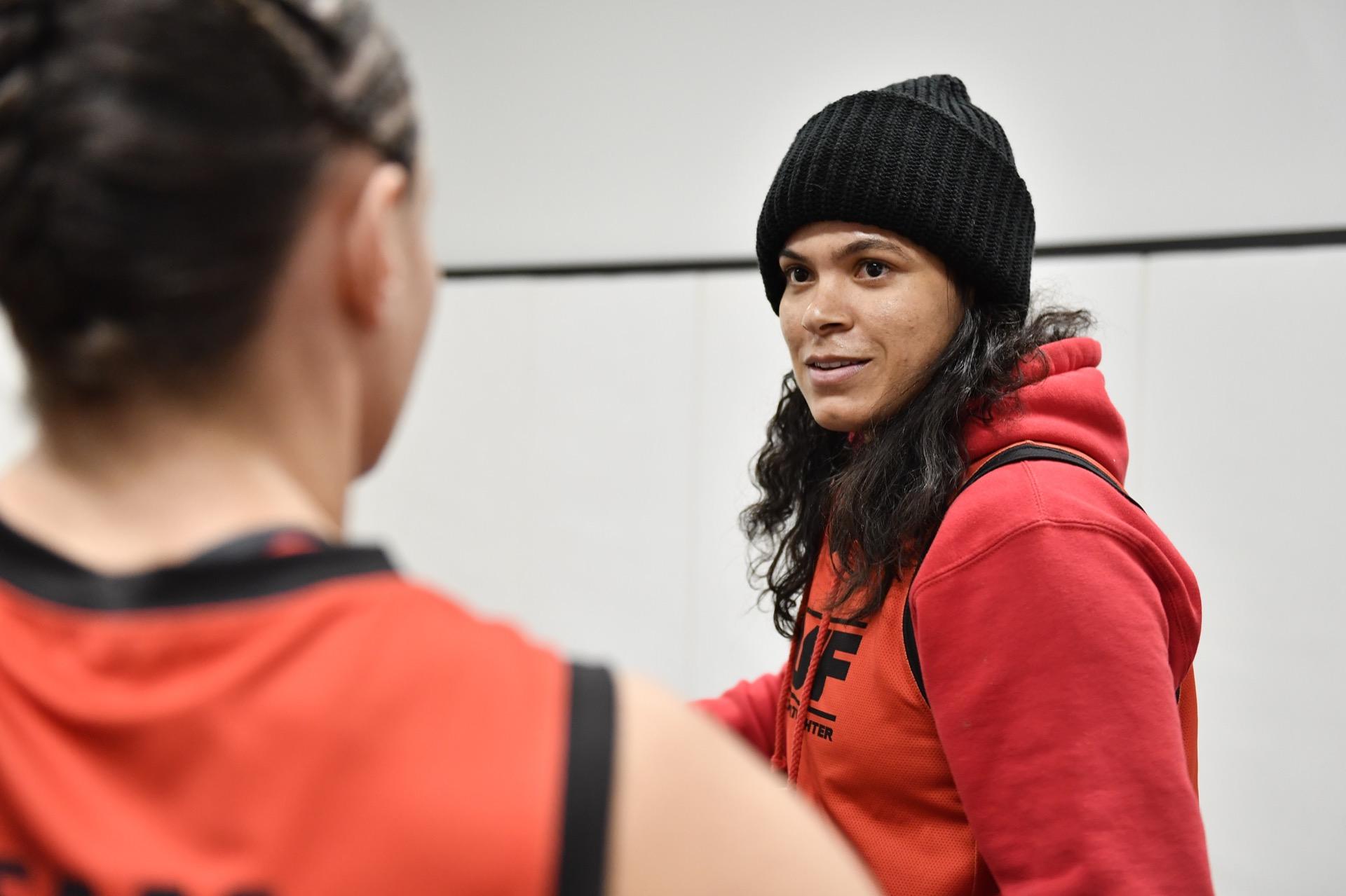 Amanda Nunes Discusses Mitchell Sipe vs Mohammed Usman | The Ultimate ...